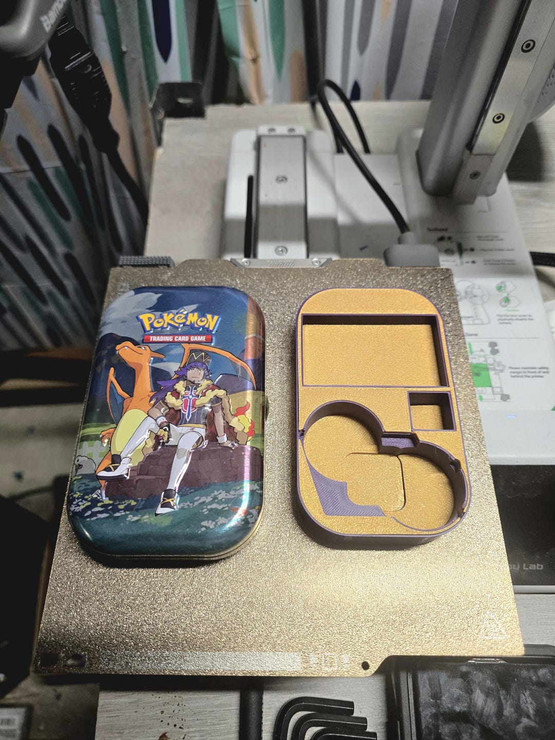Pokémon TCG Tin Dice Tray Insert | Custom 3D Printed Organizer for ...