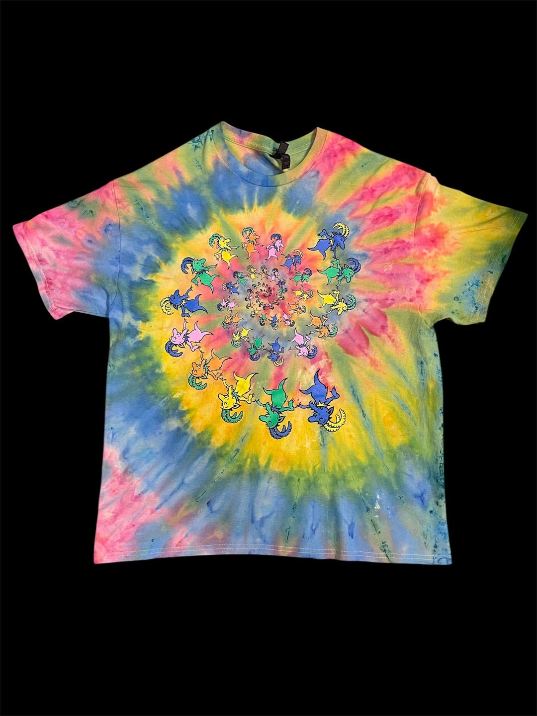Billy Strings Spiral Suess Goats Tie Dye - Etsy
