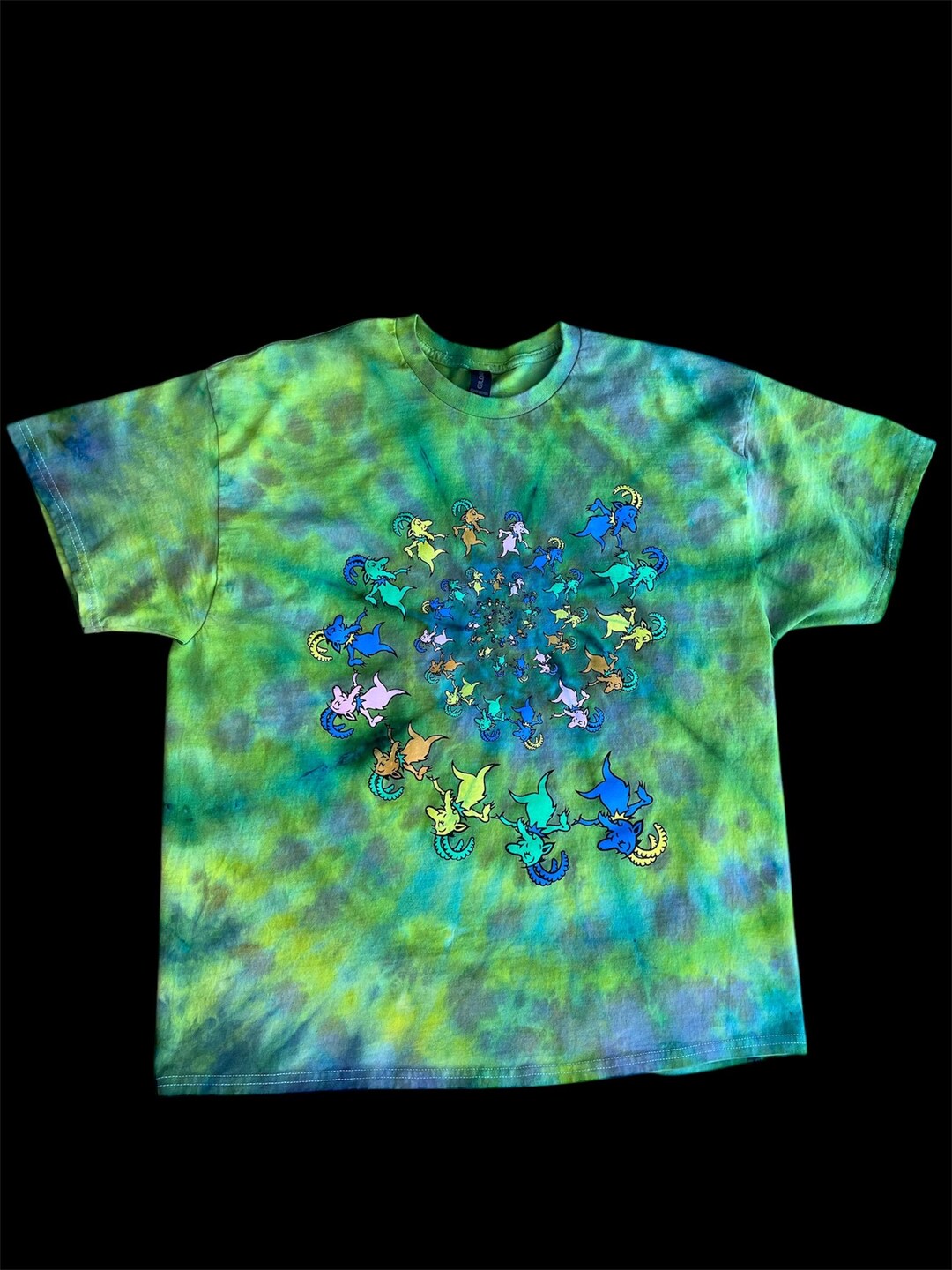 Billy Strings Spiral Suess Goats Tie Dye Size XL - Etsy