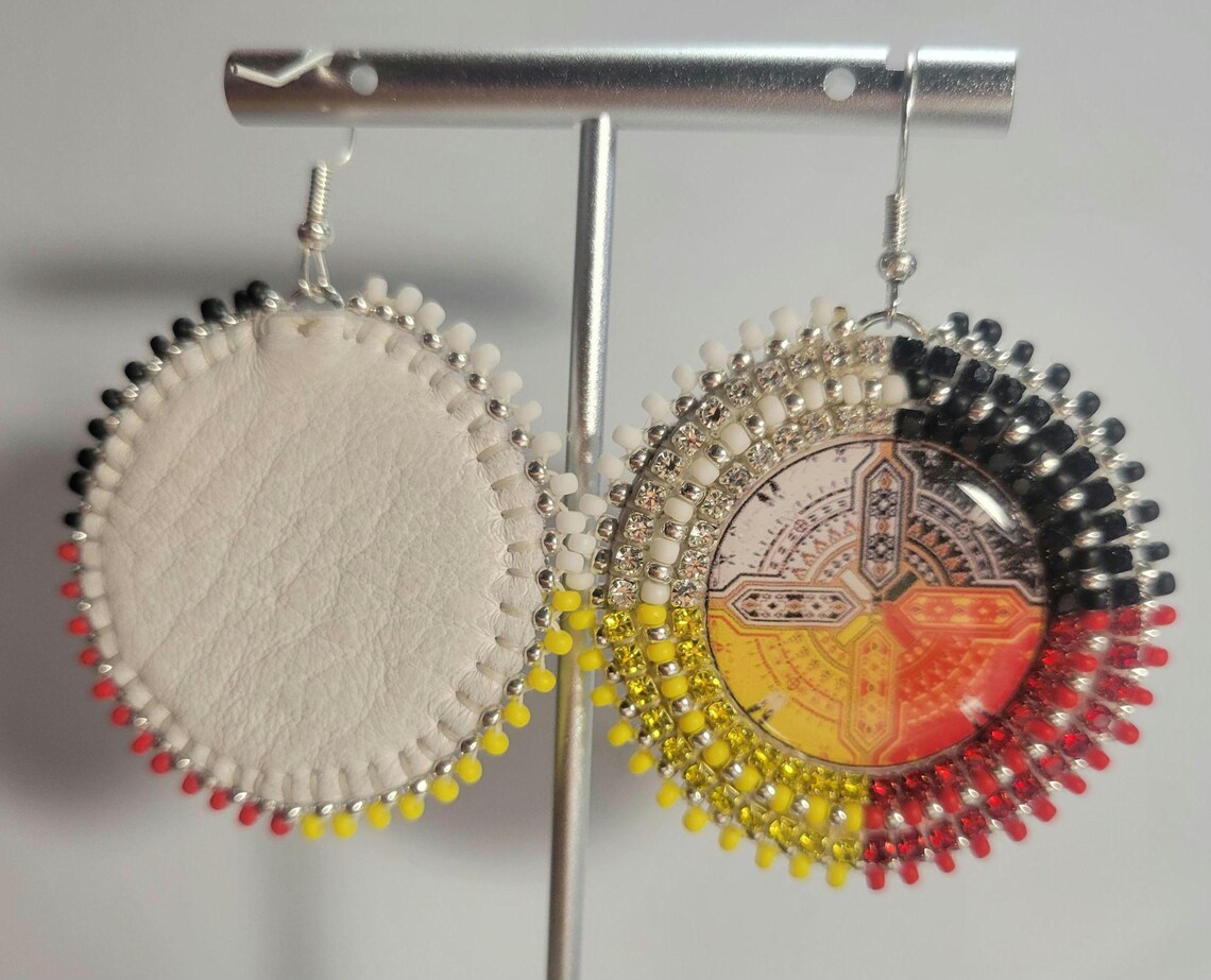 Medicine Wheel With Rhinestone Banding. - Etsy