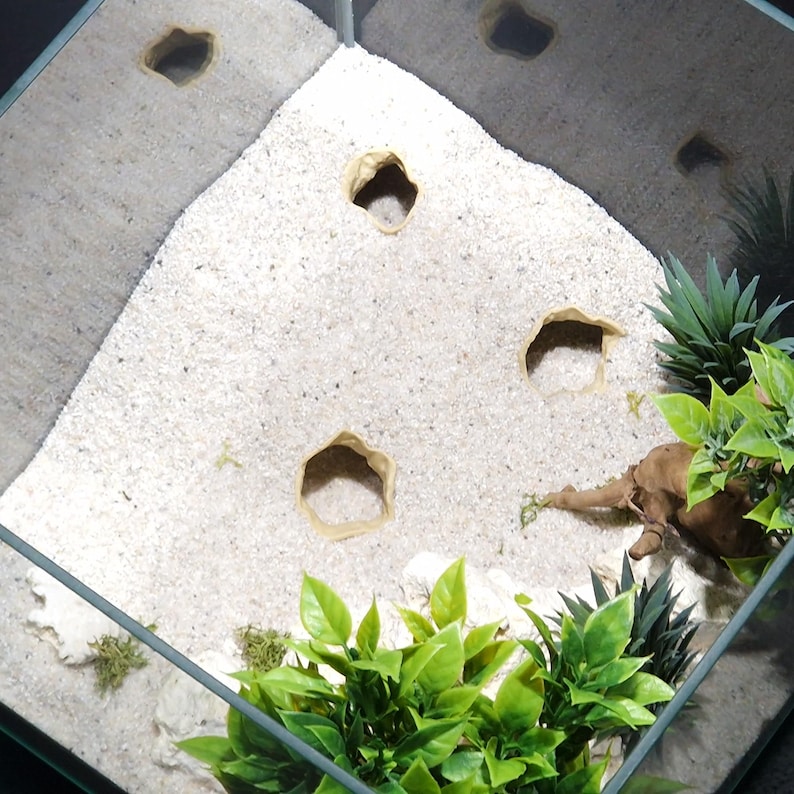 Desert Bluff Fish Tank Cave – Layered Sand Hideout - Etsy