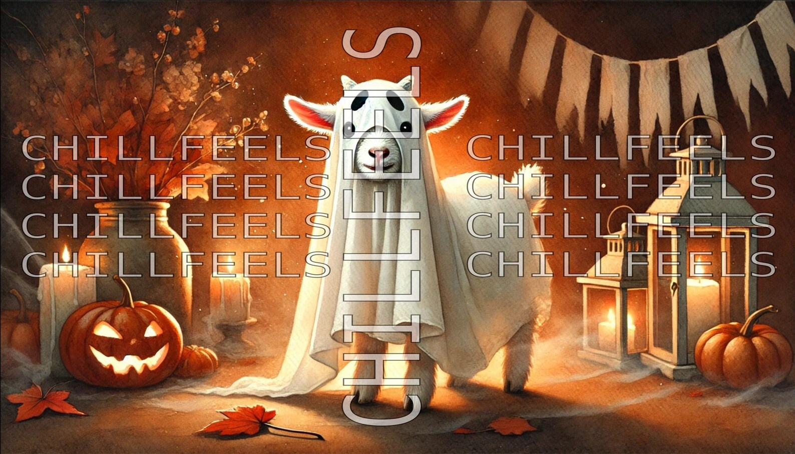 Halloween-tine Printable Goats in Costume 3 1/2 by 2 Inch - Etsy