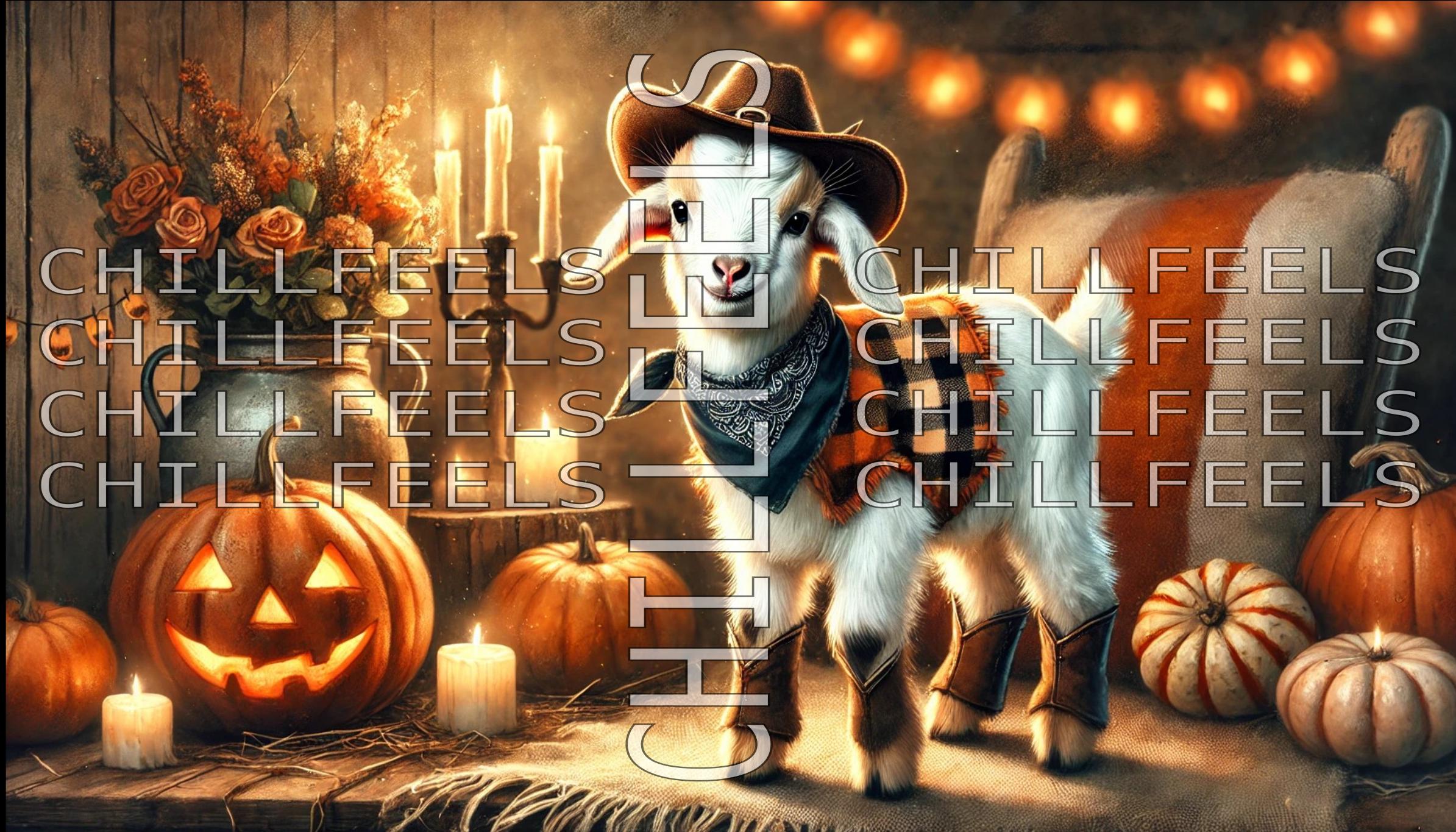 Halloween-tine Printable Goats in Costume 3 1/2 by 2 Inch - Etsy
