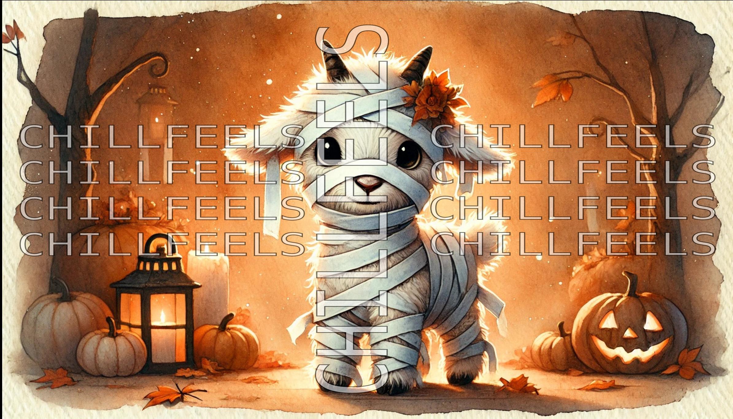 Halloween-tine Printable Goats in Costume 3 1/2 by 2 Inch - Etsy