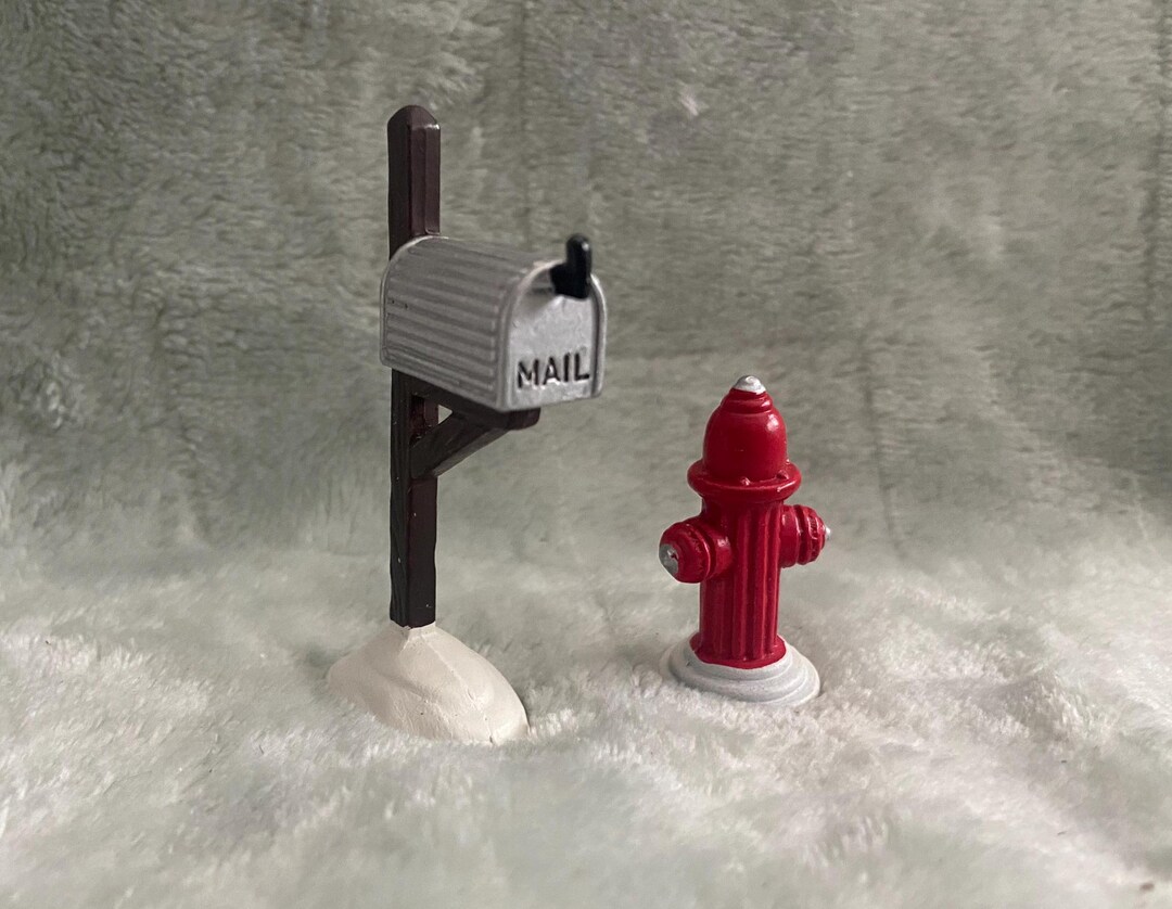 Department 56 Fire Hydrant and Mailbox - Etsy