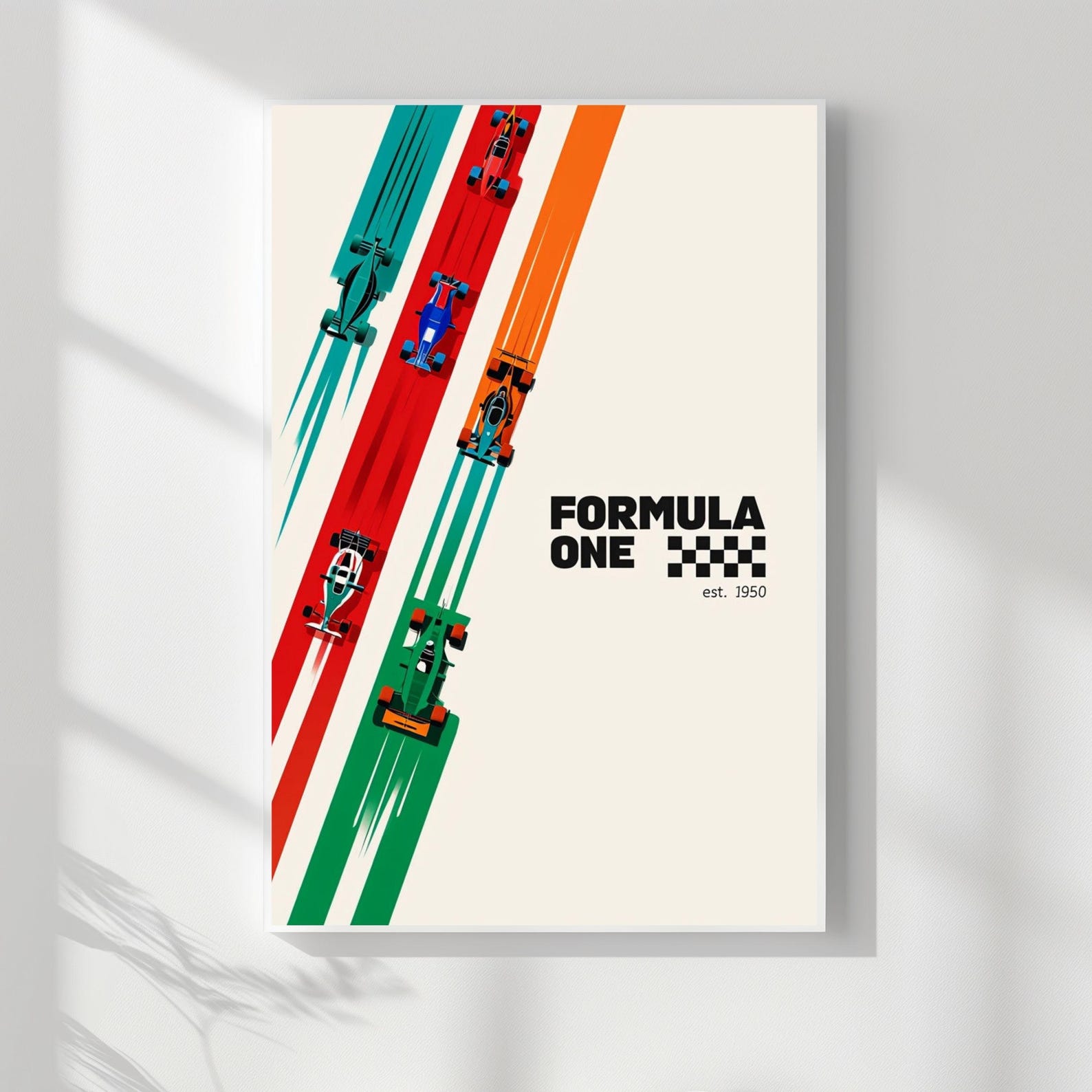 Formula One Wall Art, F1 Wall Art, Masculine Wall Art, Digital Download ...