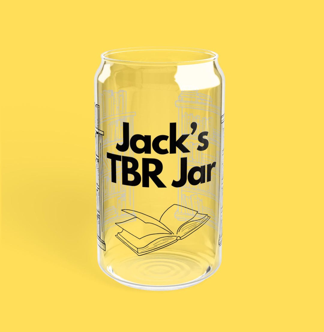 Personalized TBR Jar, Custom to Be Read Jar, Custom Gift for the Avid ...