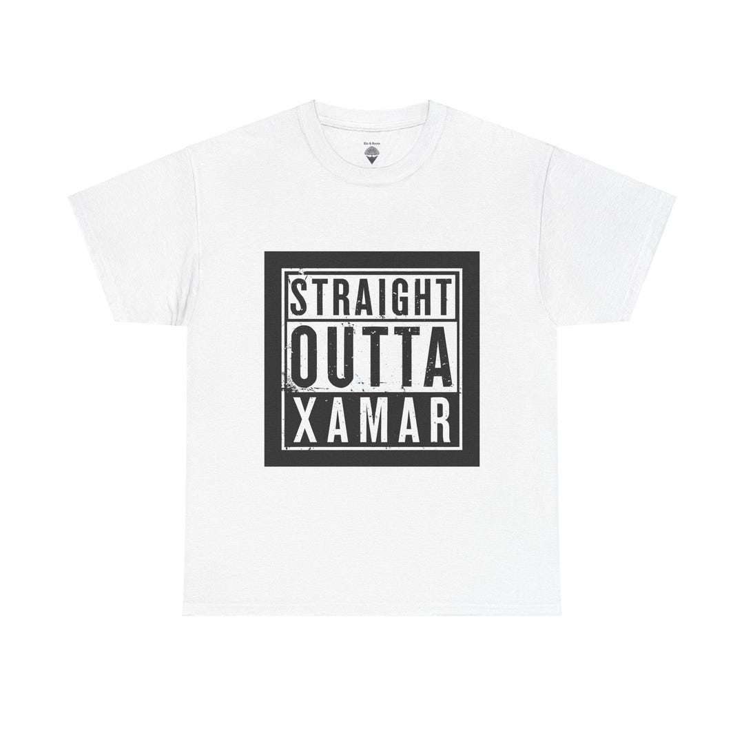 Straight Outta XAMAR Somali Graphic Tee, Unisex Cotton Top, African ...