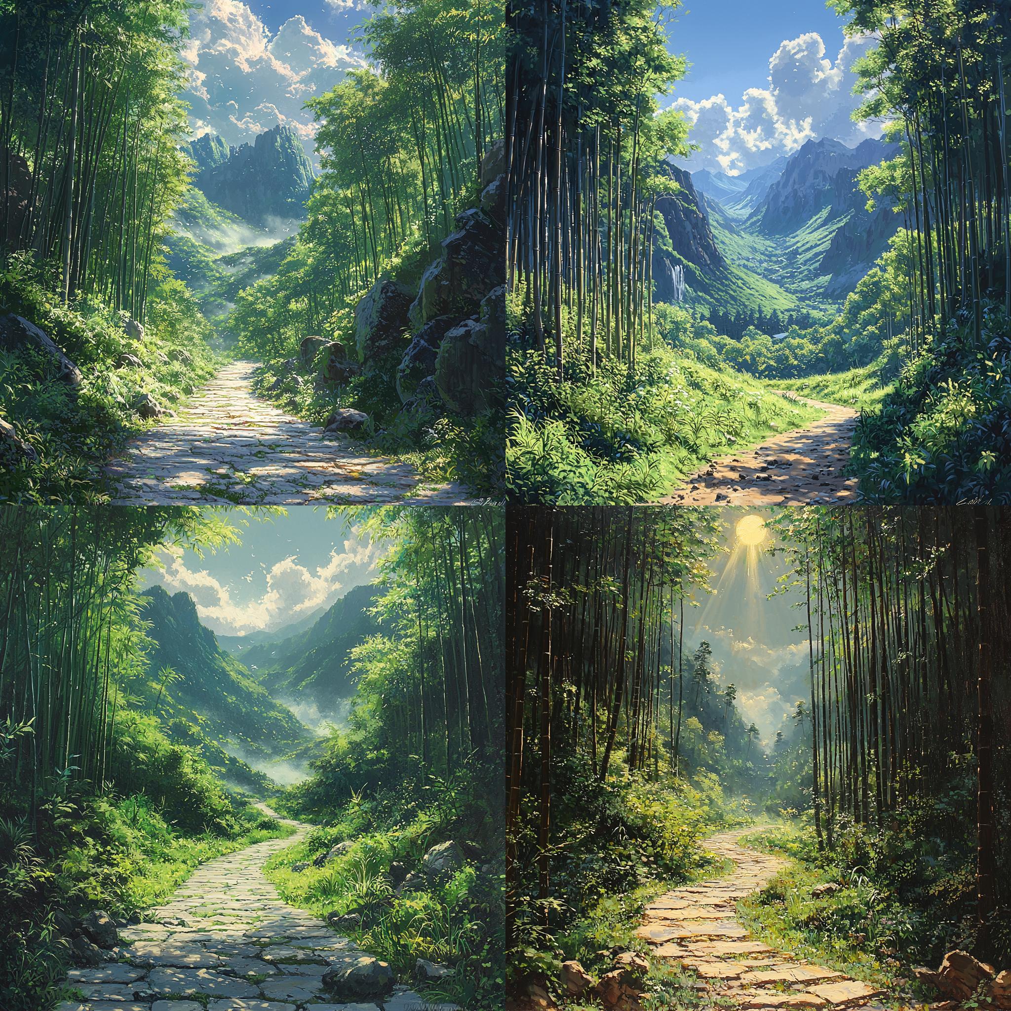 24 Forest Path Clipart, Bamboo Forest Clipart, Nature Scenery Clipart ...
