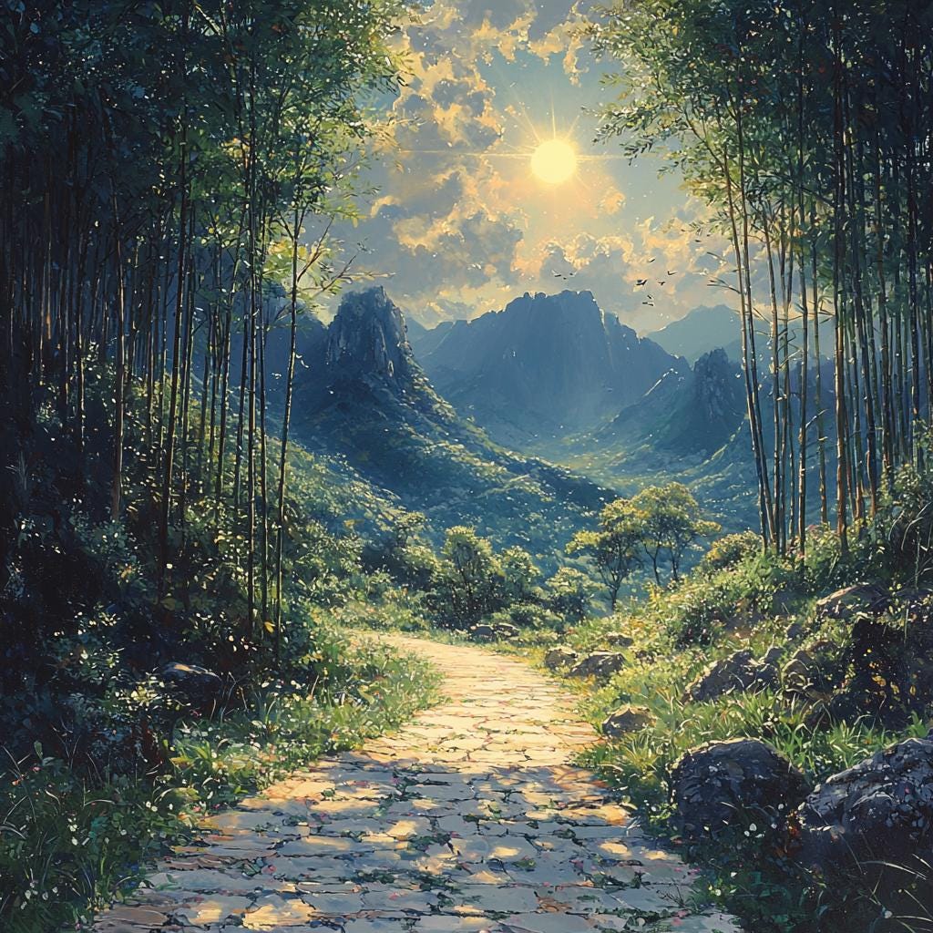 24 Forest Path Clipart, Bamboo Forest Clipart, Nature Scenery Clipart ...