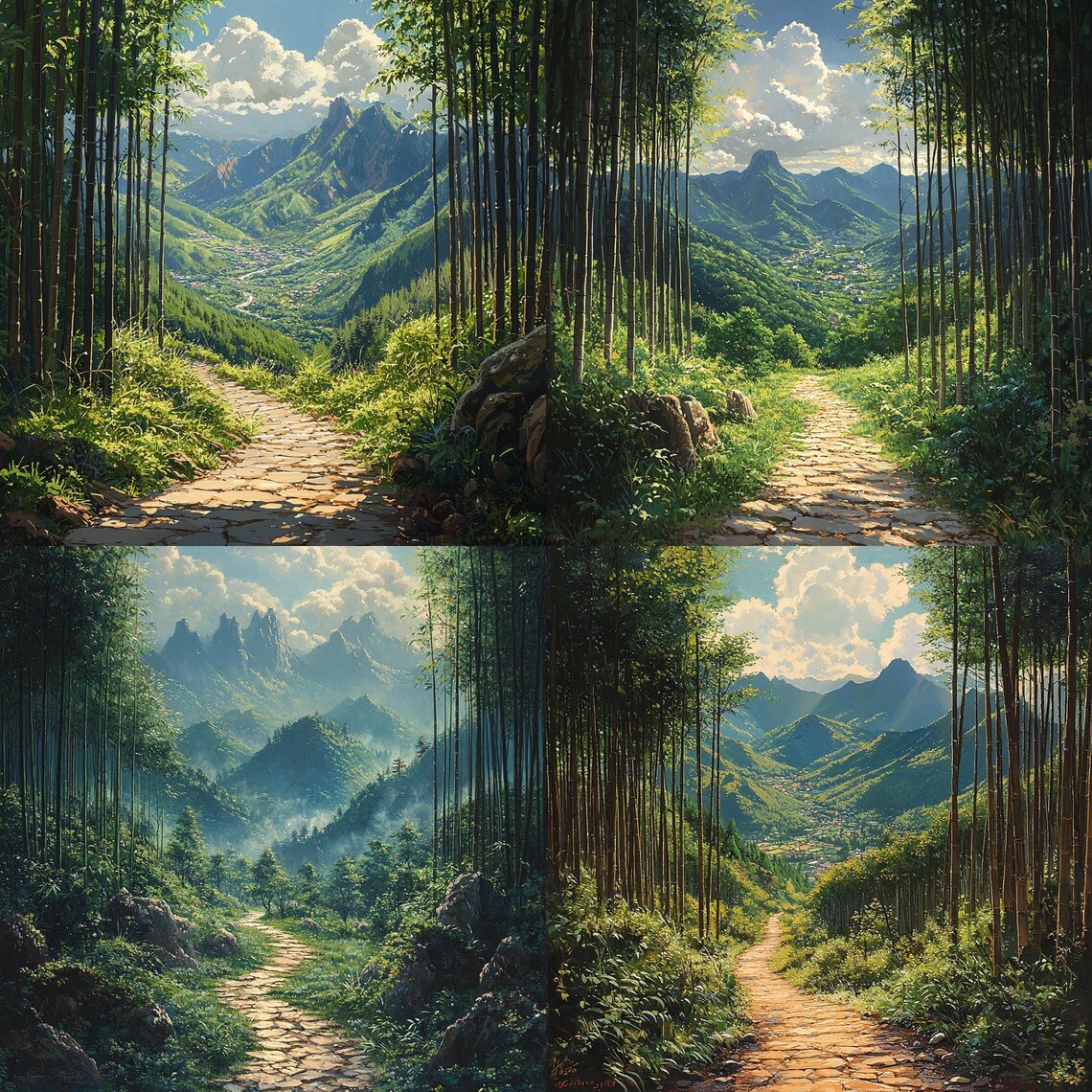 24 Forest Path Clipart, Bamboo Forest Clipart, Nature Scenery Clipart ...