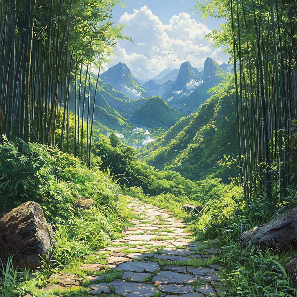 24 Forest Path Clipart, Bamboo Forest Clipart, Nature Scenery Clipart ...