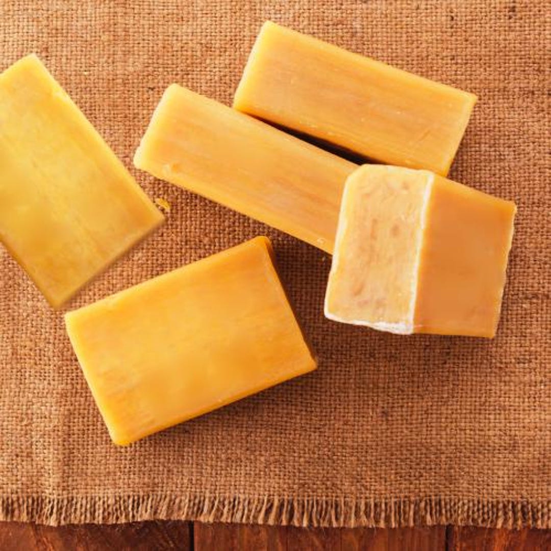 Bison Tallow Soap Orange 5 Pack FREE Shipping US Orders - Etsy