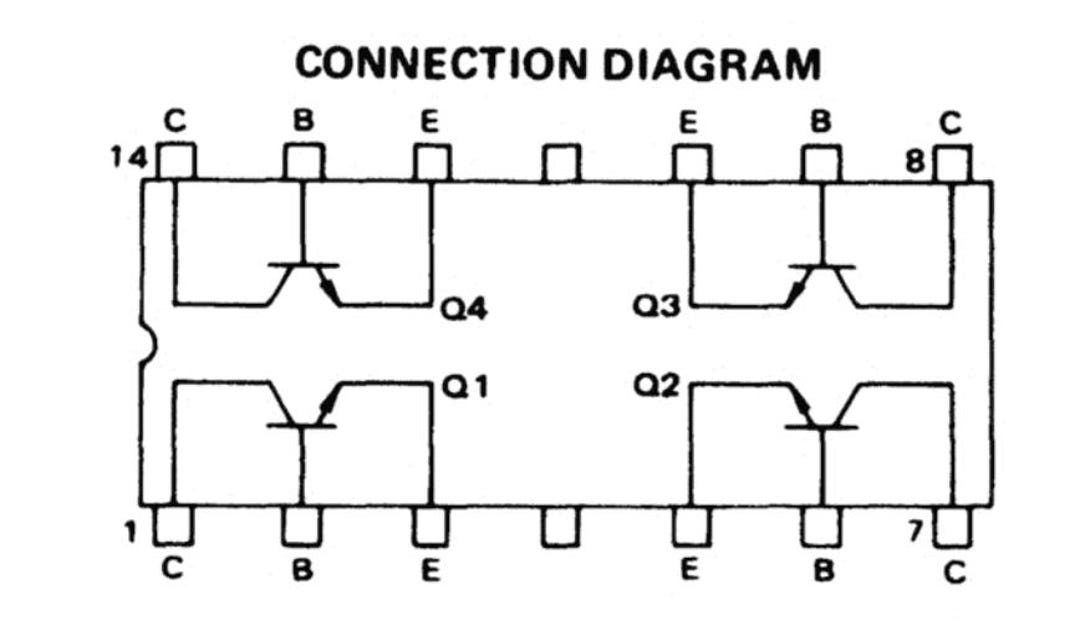 DIP14 Transistor and Diode Arrays - Etsy