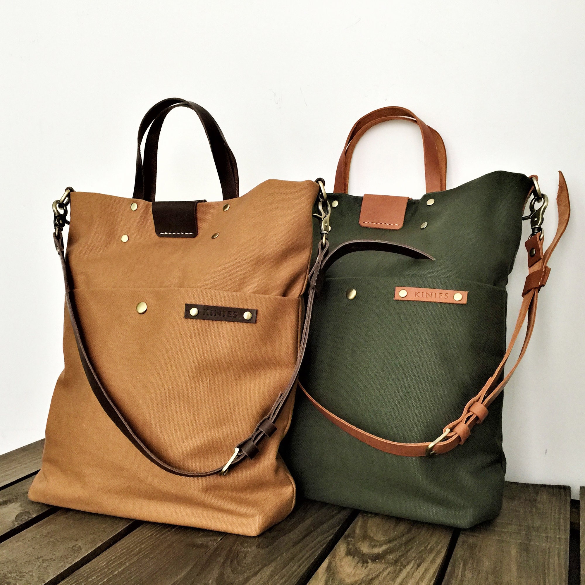 Leather Strap Bag, Tote Bag for Men, Personalized Bag, Handheld Bag ...