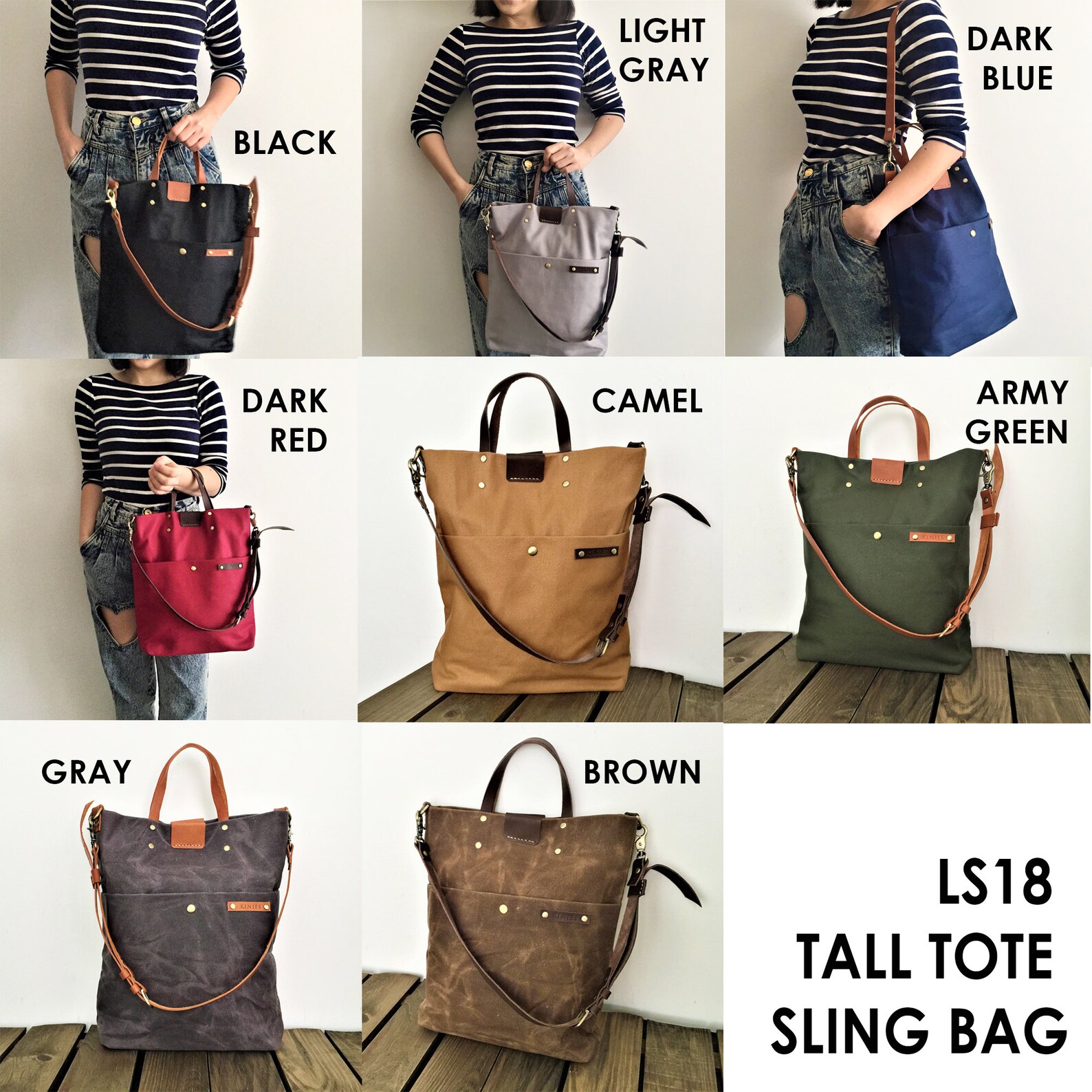 Leather Strap Bag Tote Bag for Men Personalized Bag | Etsy