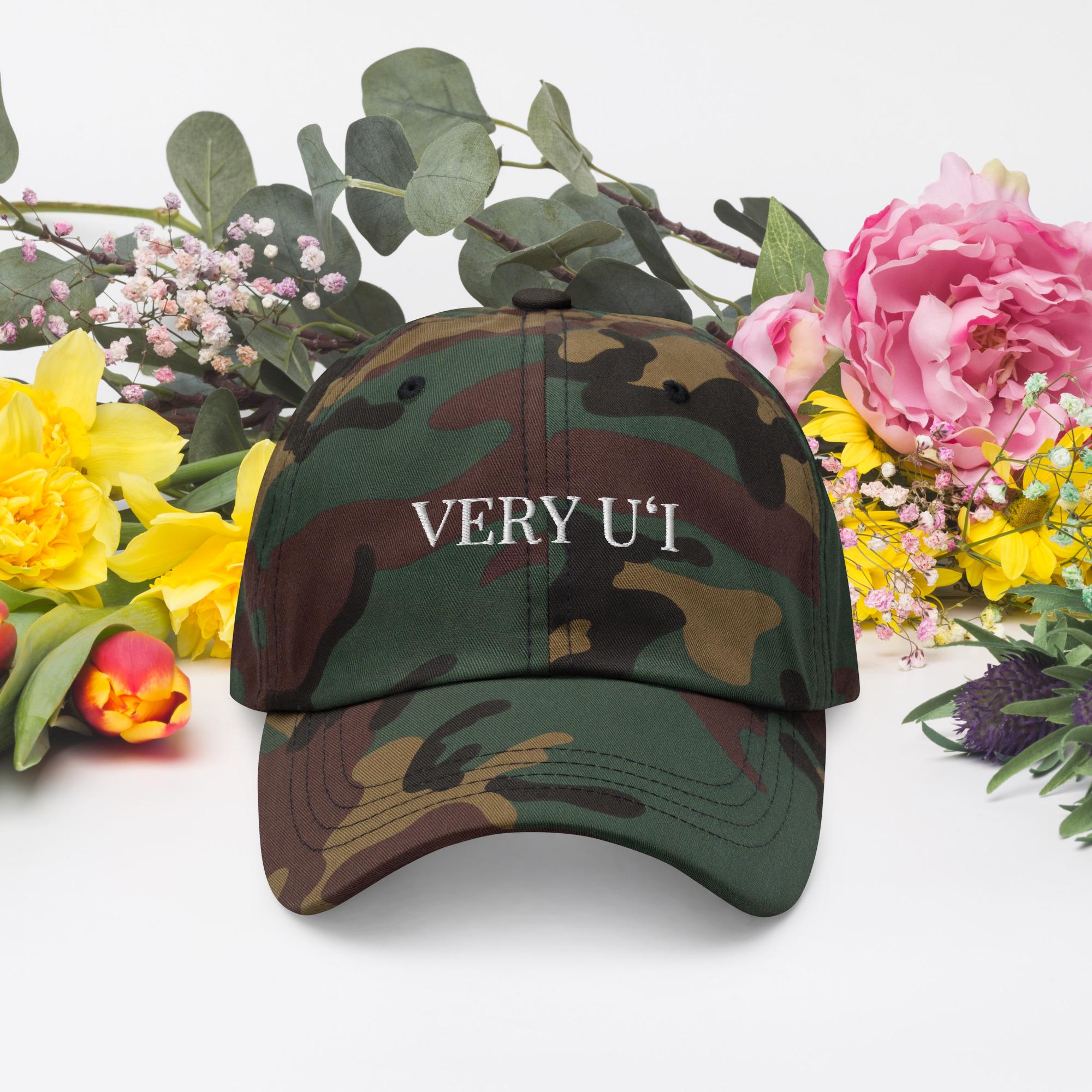 Very U'i Puakenikeni Hat, Modern Font | Hawaii, Big Island, Oahu, Maui ...