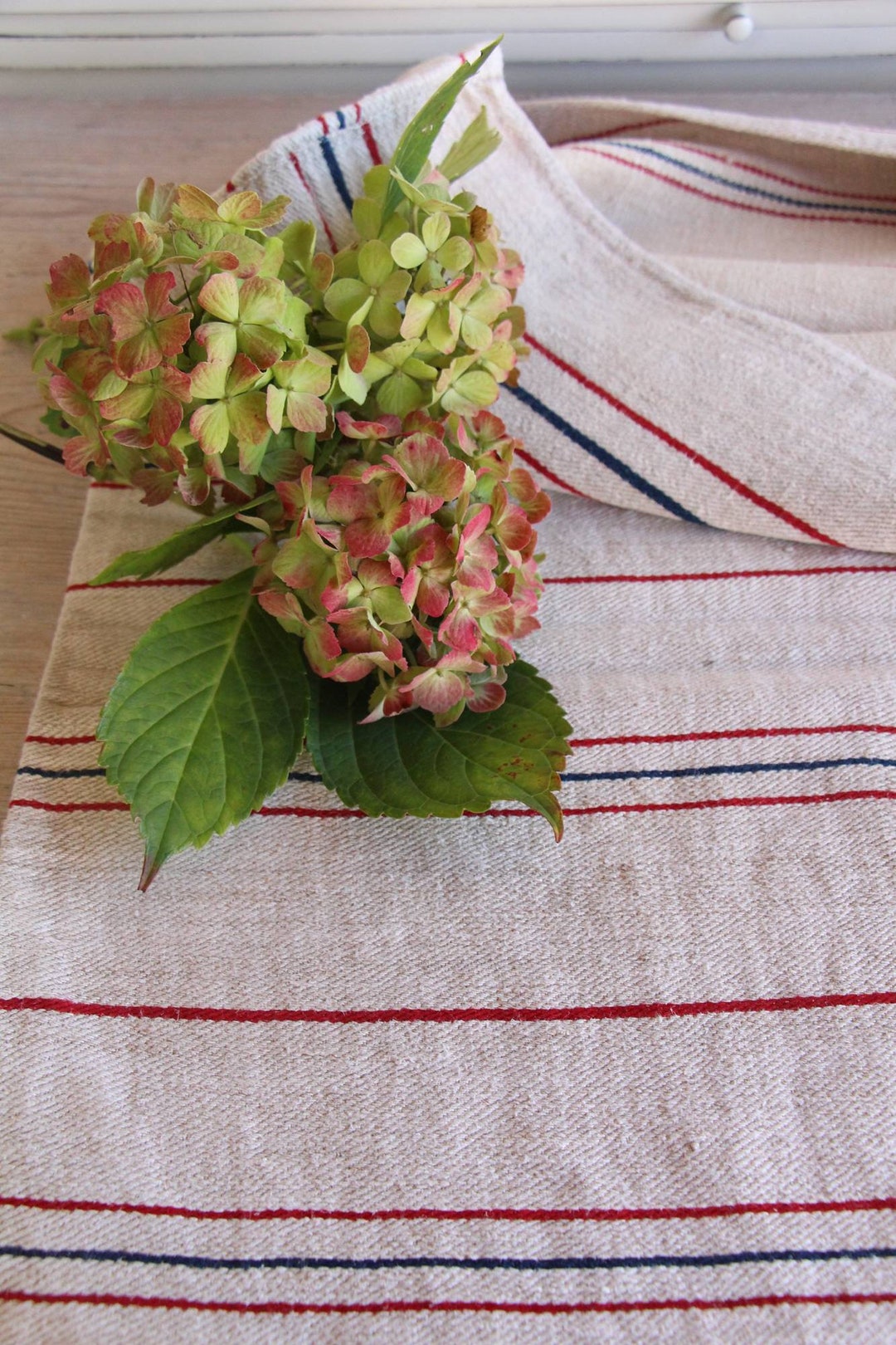 Antique Linen Grain Sack, Primitive Decor, Cottagecore, L 040A - Etsy