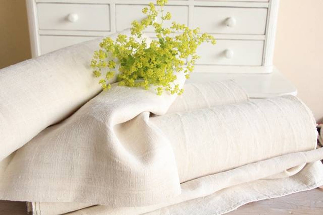 Antique Linen Fabric 47.80y, Bulk Offer, Wedding Decor Fabric, Curtain ...