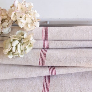 Antique Linen Fabric, 4.59y, Farmhouse Decor, Upholstery, UW 918 - Etsy