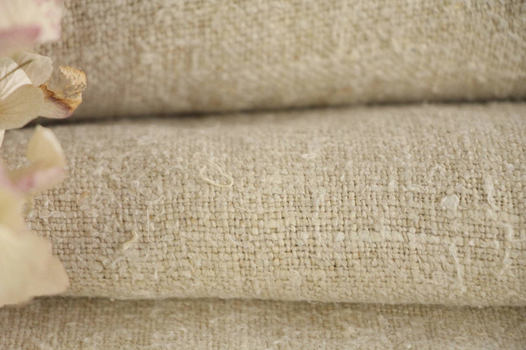 Antique Linen Fabric, 6.99y, Organic Fabric, Handwoven, UP 928 - Etsy