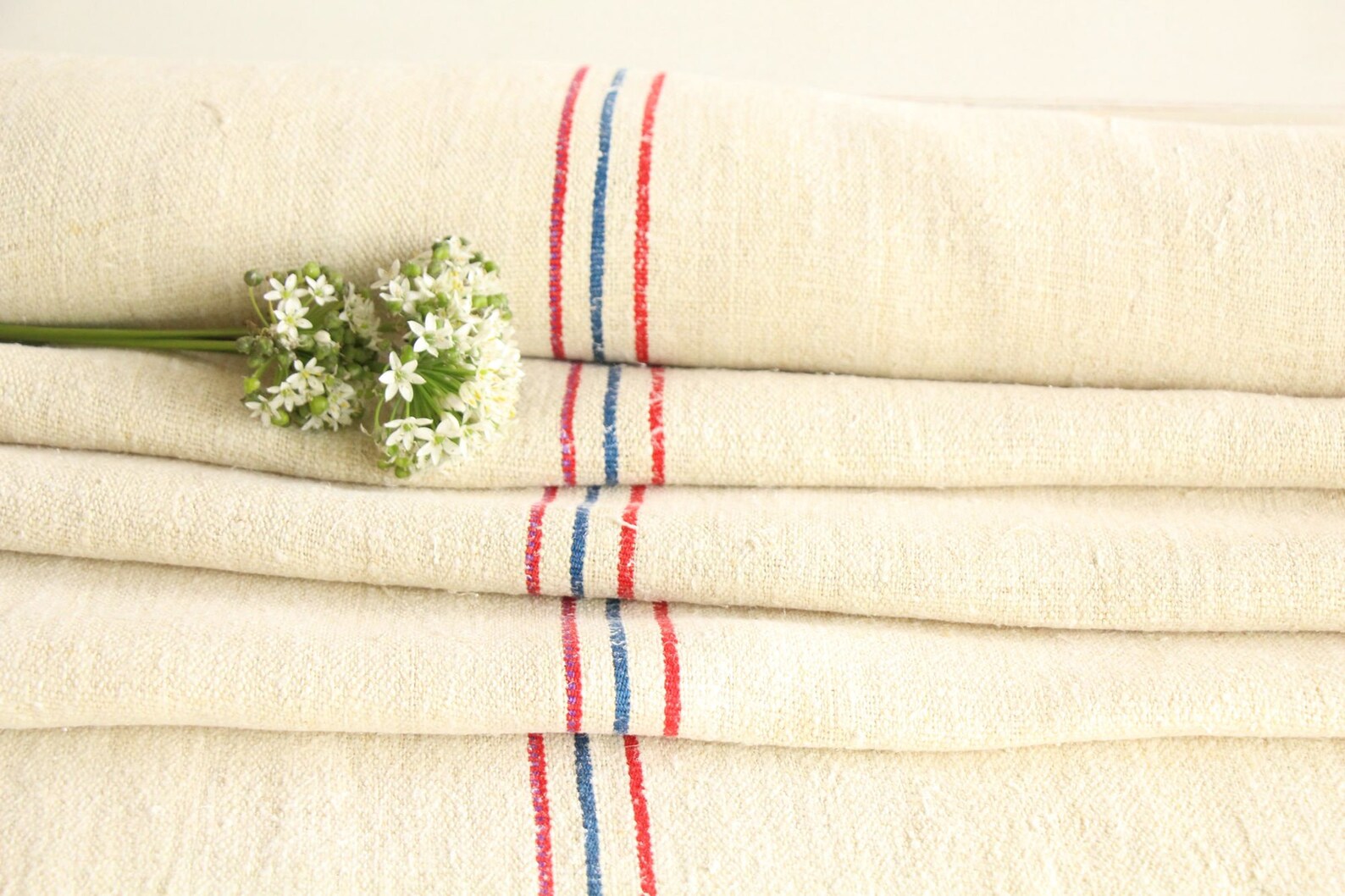 Antique French Linen Roll 7.54y Sewing Upholstery UP 578 - Etsy