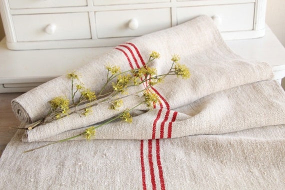 Craft Supplies & Tools Sewing & Needlecraft antique french linen roll 2 ...