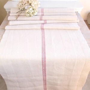 Antique Linen Fabric, 4.59y, Farmhouse Decor, Upholstery, UW 918 - Etsy