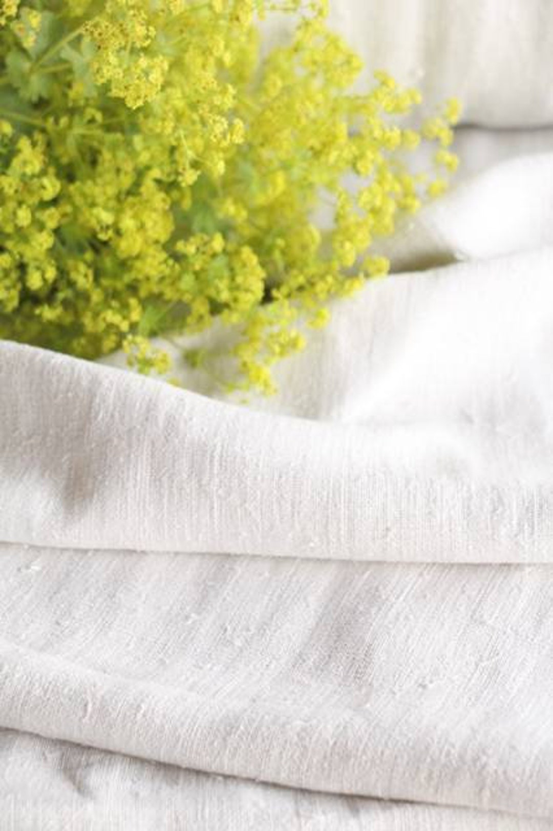 Antique Linen Fabric, 19.68 Yards, Curtain Fabric, Wedding Decor Fabric ...