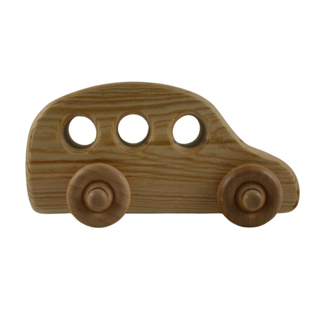 Minivan Handmade Wooden Toy Car - Etsy