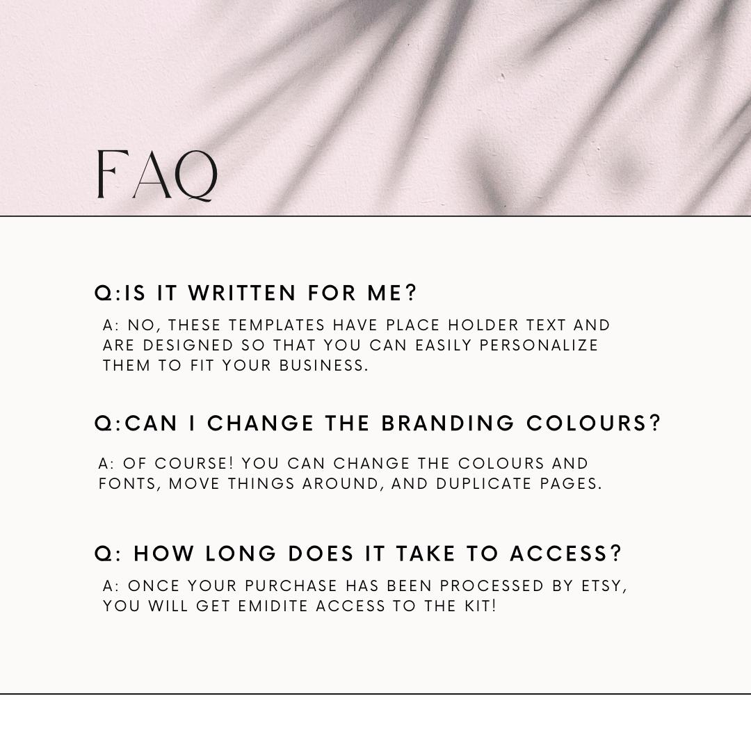 Editable Welcome Pack for New Accounting Clients Customizable Client ...