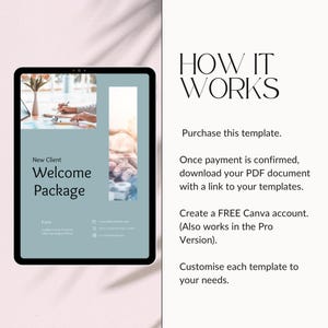 Editable Welcome Pack for New Accounting Clients Customizable Client ...