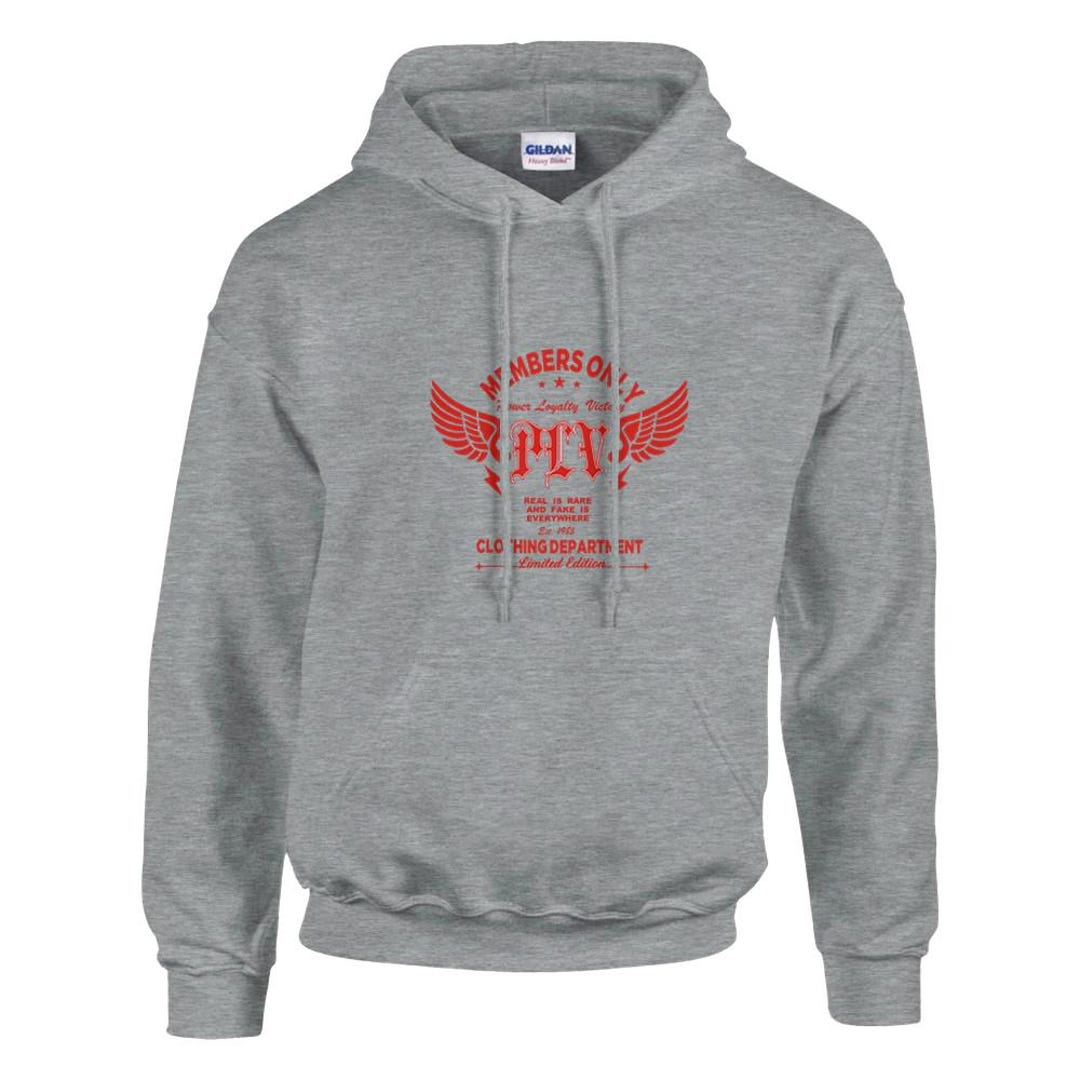 PLV Members Only Logo Hoodie - Etsy