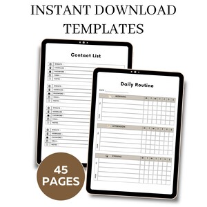 Productivity Printable Planner, Improve Productivity, Task Planning ...