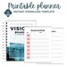 2025 Vision Board Planner, Goal Setting Organizer, Manifestation ...