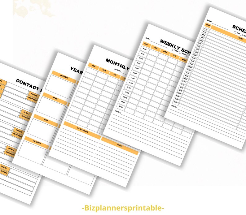 Office Tasks Planner, Work Planner, Office Organizer, Work to Do List ...