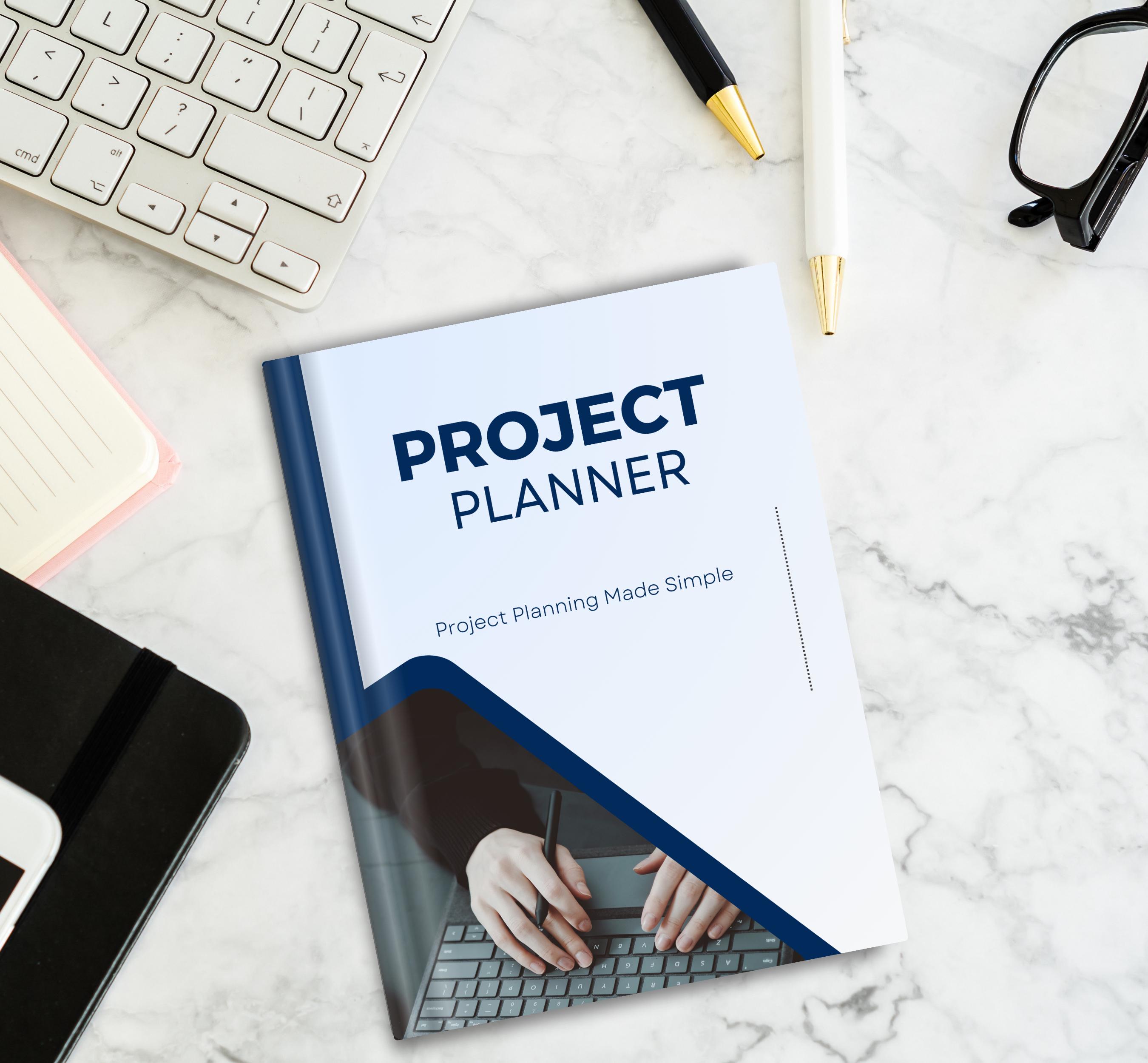 Printable Project Planner, Work Planner, Project Timeline Tracker ...