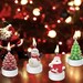 4-piece Christmas Candle Set – Santa, Snowman, Pine Cones, and More! - Etsy
