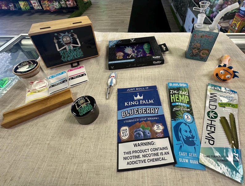 Rick & Morty Themed Stoner Set - Etsy