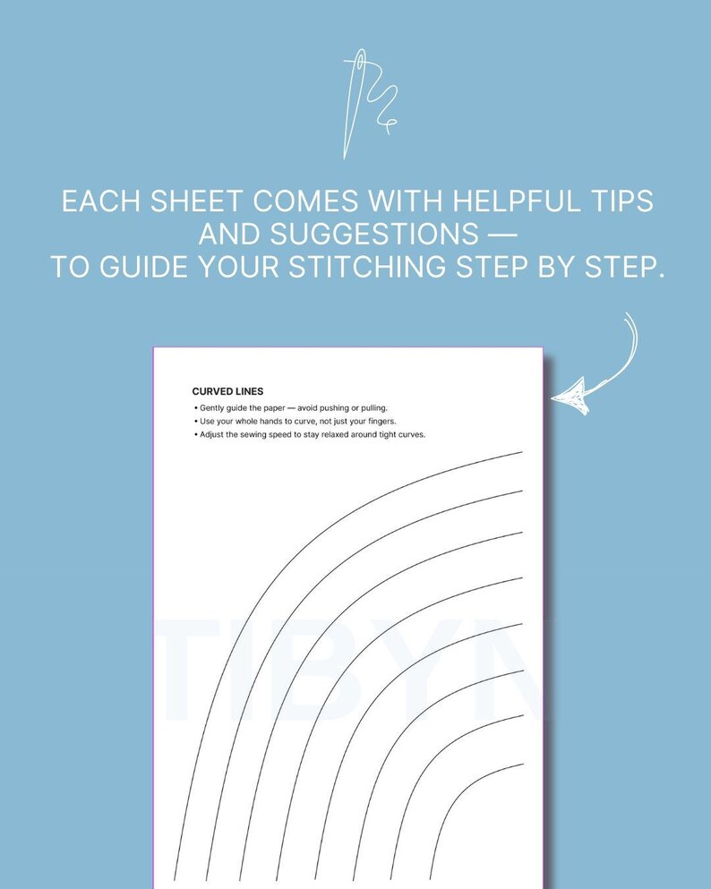 Printable Sewing Practice Sheets | Beginner Sewing Templates | Learn to ...