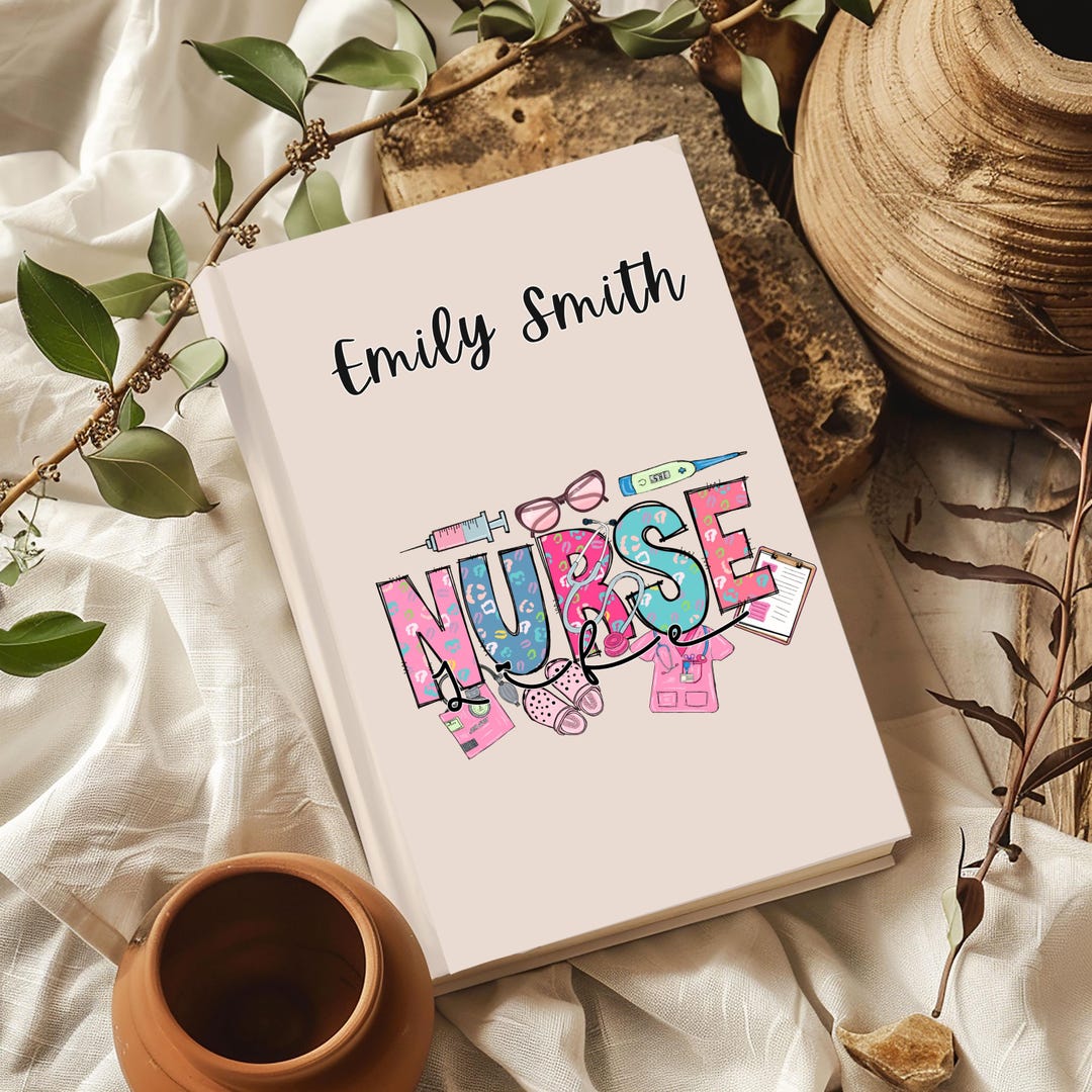 Personalized Nurse Notebook, 2025 Nurse Gift, Personalized Nurse ...