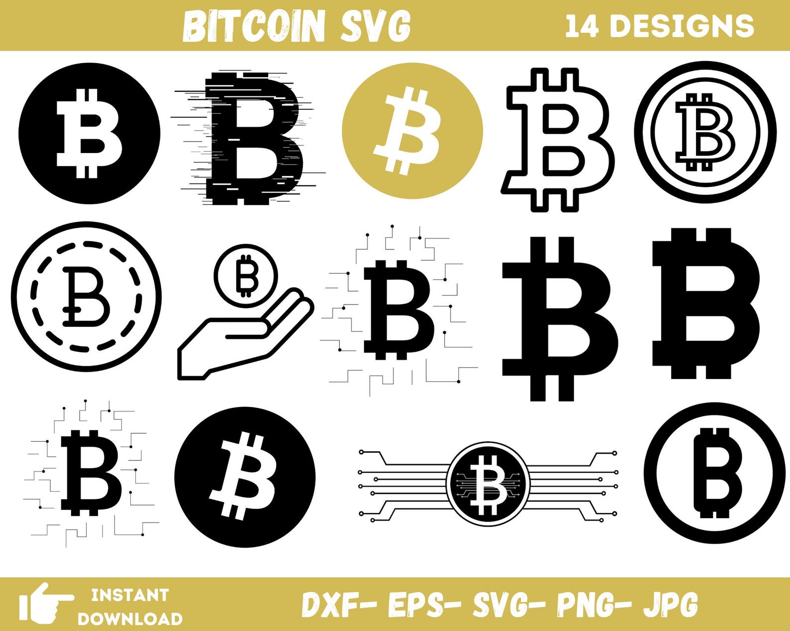 Bitcoin Svg Bundle, Bitcoin Png, Crypto Svg, Crypto Currency Svg ...
