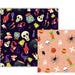 Cute Halloween Themed Digital Patterns Papers, Seamless Pattern JPG ...