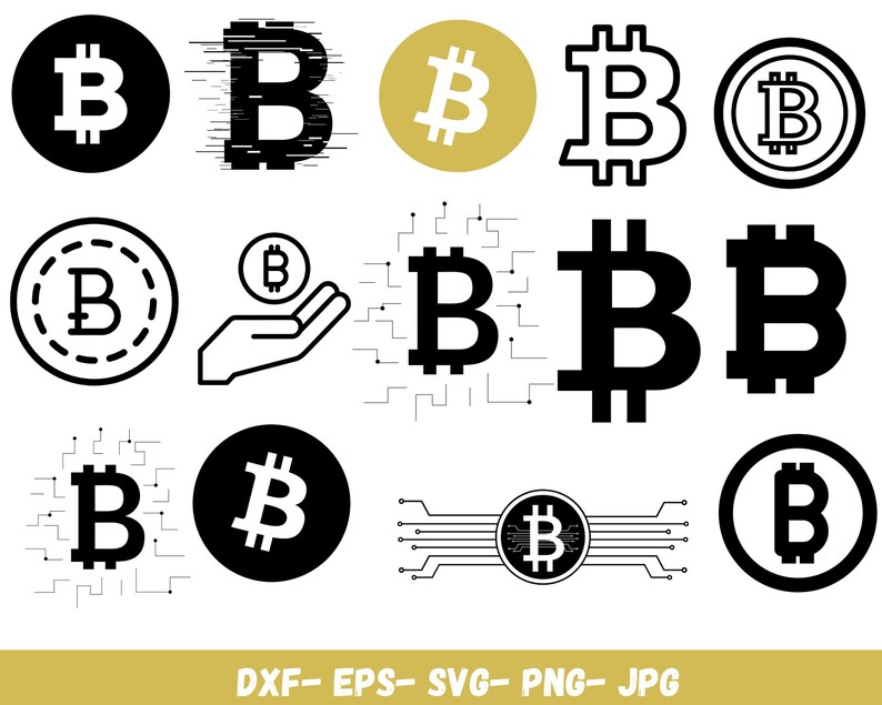 Bitcoin Svg Bundle, Bitcoin Png, Crypto Svg, Crypto Currency Svg ...