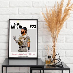 Fernando Tatis Jr Poster, Baseball Art, Fernando Tatis Jr Fan Gift ...
