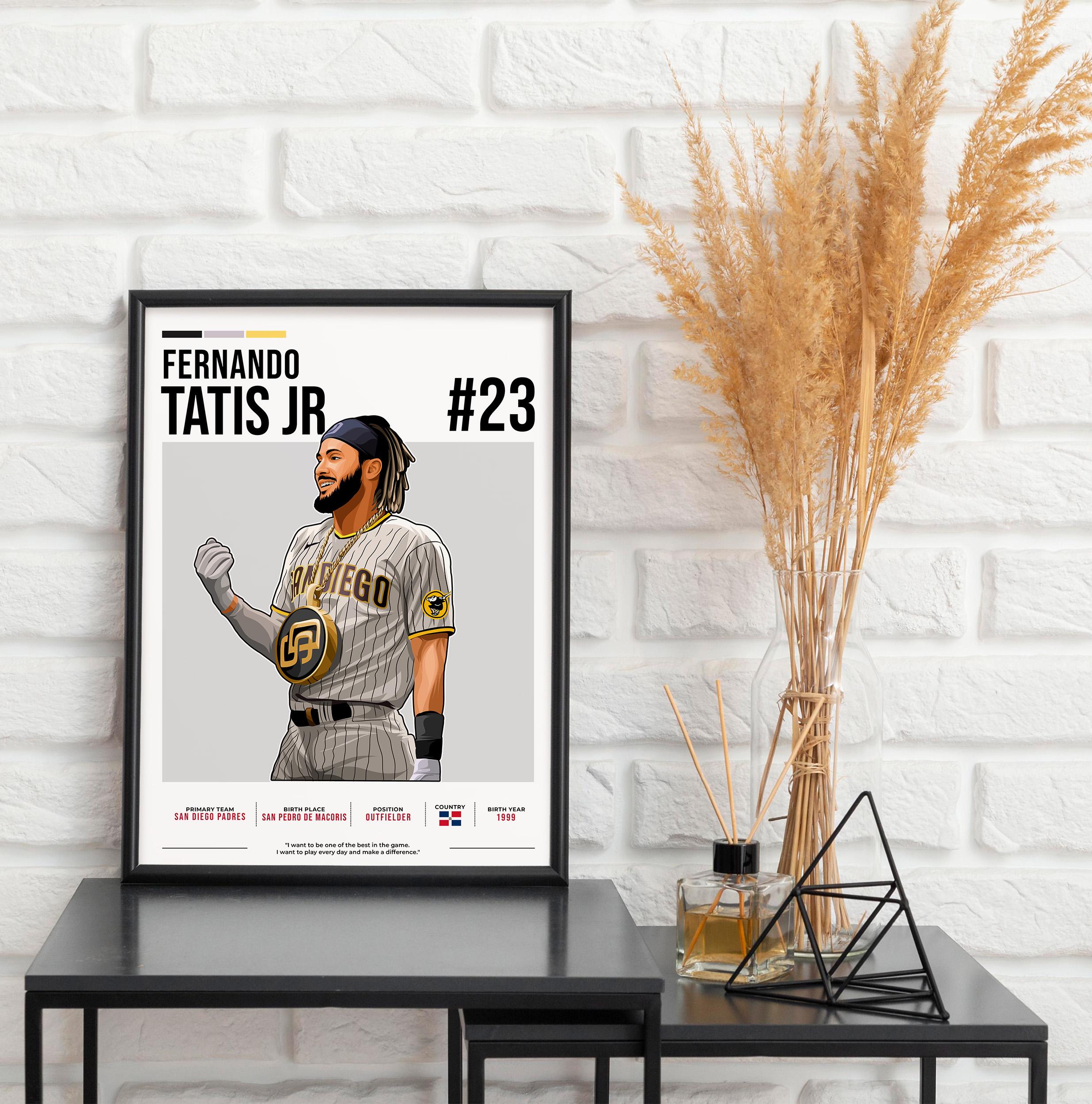 Fernando Tatis Jr Poster, Baseball Art, Fernando Tatis Jr Fan Gift ...