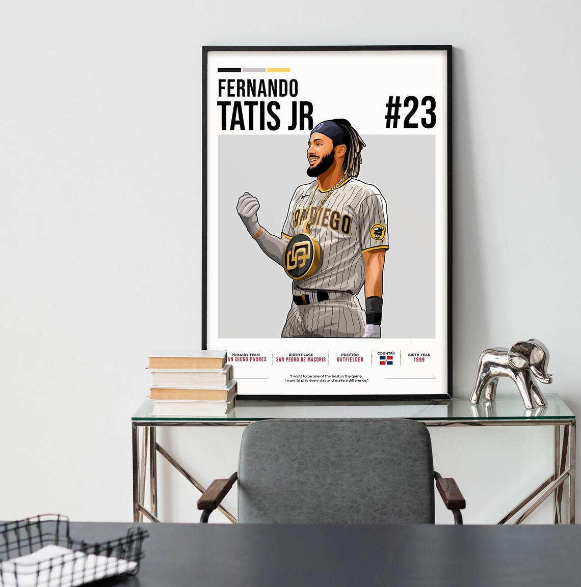 Fernando Tatis Jr Poster, Baseball Art, Fernando Tatis Jr Fan Gift ...