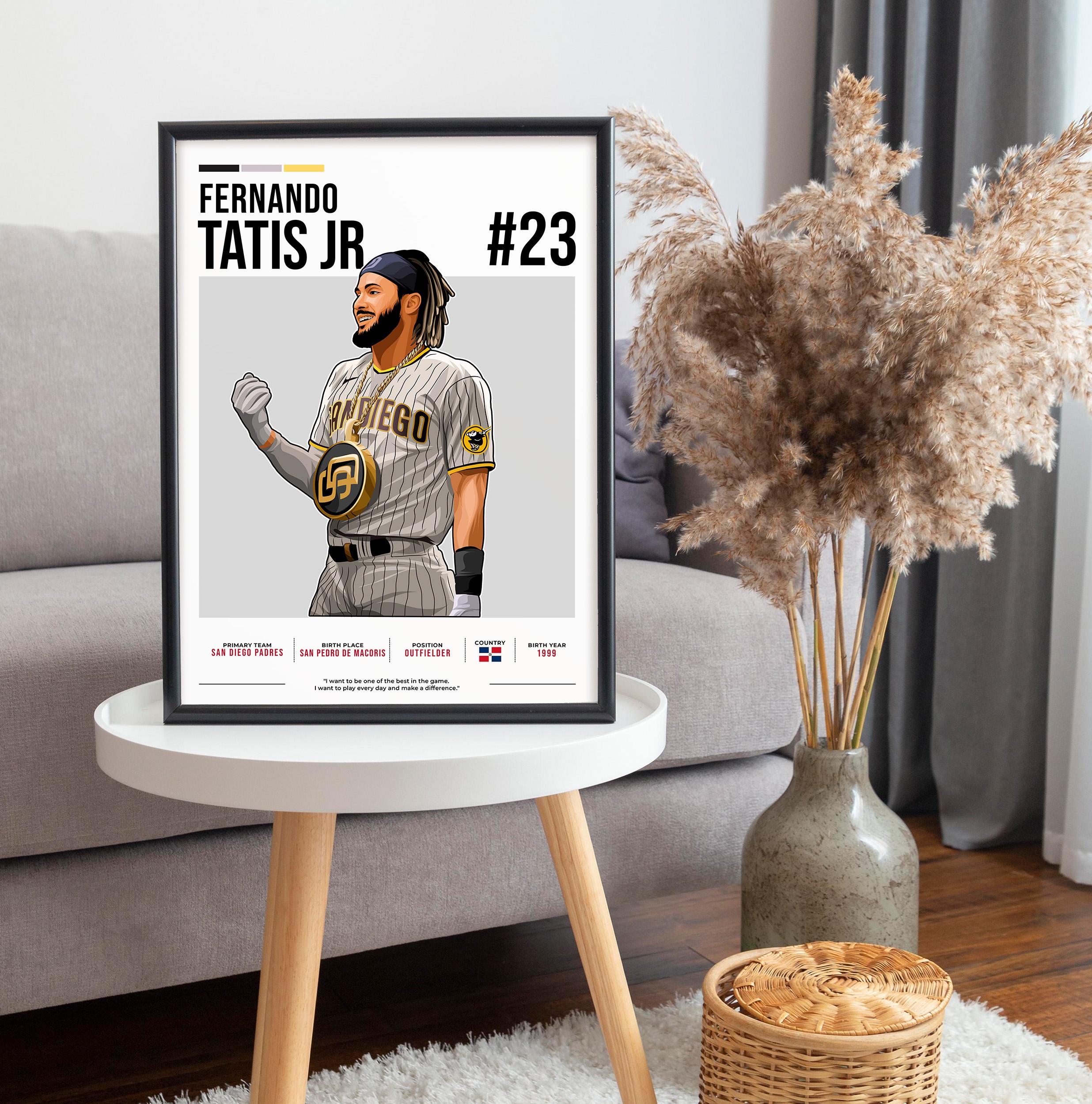 Fernando Tatis Jr Poster, Baseball Art, Fernando Tatis Jr Fan Gift ...
