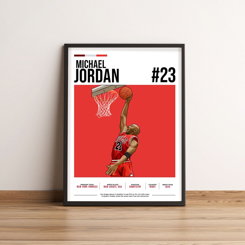 Michael Jordan Poster - Etsy