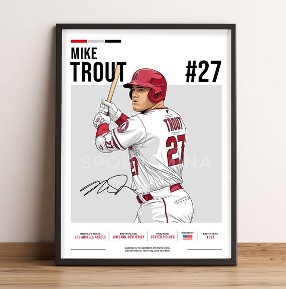 Mike Trout Tattoo